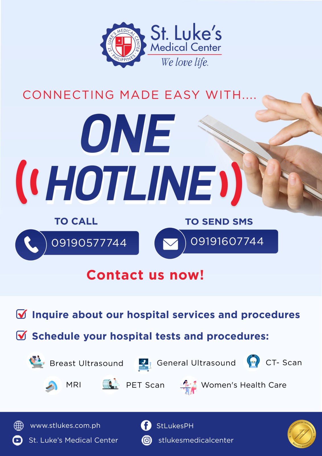 Connecting Made Easy With One Hotline Connecting Made Easy With One Hotline