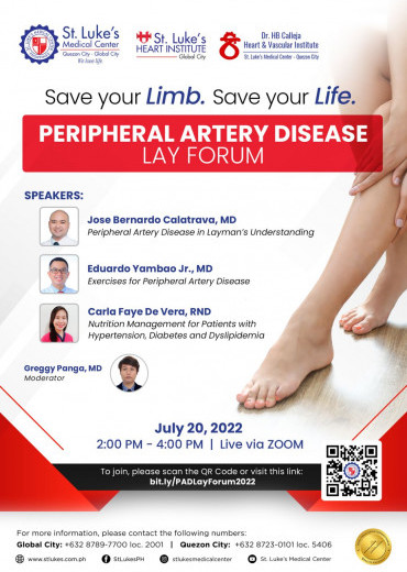 Peripheral Artery Disease Lay Forum | Events & Conferences